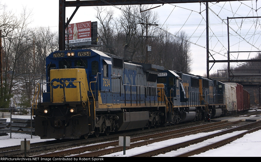 CSX Q300-13 With an Awesome Trio
